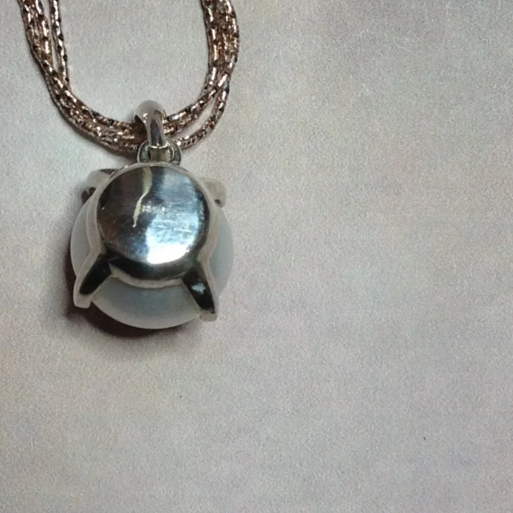 Honora Pearl | Jewelry | Honora White Freshwater Pearl Silver Pendant ...